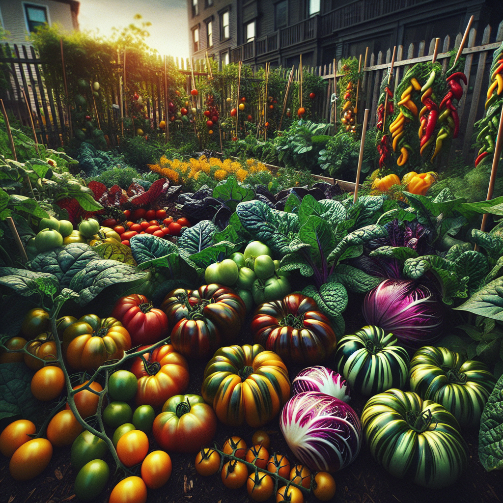 Discover the Magic of Heirloom Vegetables in Your Urban Garden - Tips ...