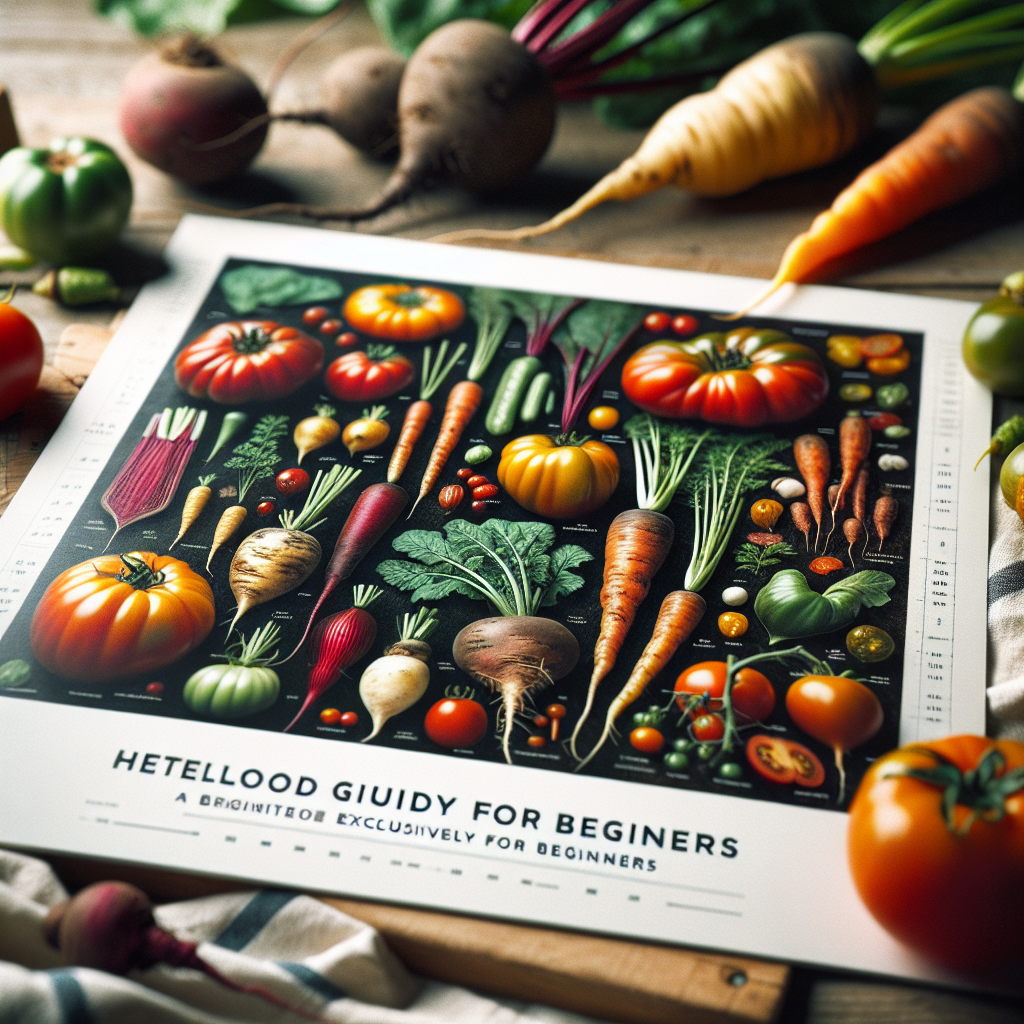 Beginners Guide to Heirloom Vegetables - Tips to Gardening